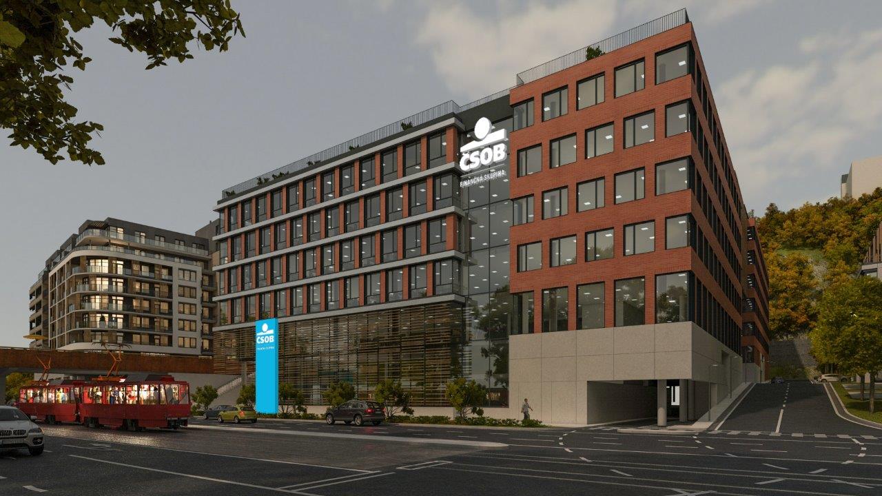 Budova centrály ČSOB, Bratislava - entoke